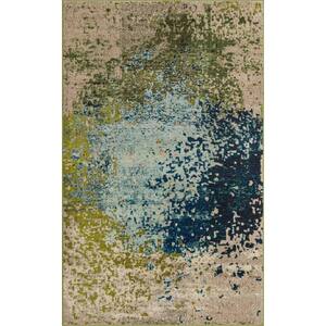 Unique Loom Estrella Azura Blue 5' 0 x 8' 0 Area Rug 3119624 - The Home ...