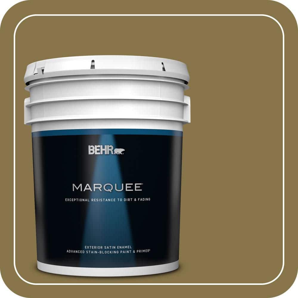BEHR MARQUEE 5 gal. #PPU6-20 Eden Prairie Satin Enamel Exterior Paint ...