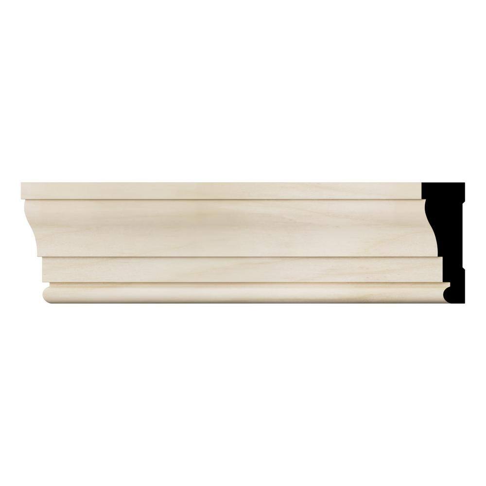 Ekena Millwork WM376 0.69 in. D x 2.25 in. W x 96 in. L Wood (Poplar ...