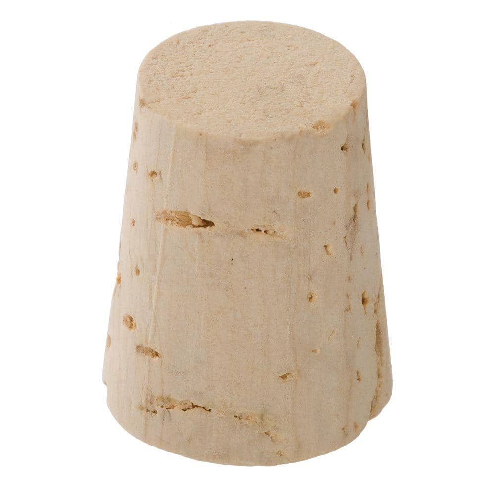 Everbilt #6 Tapered Cork Stoppers 834968 - The Home Depot