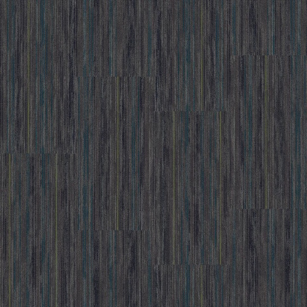 Shaw Yava-Fiery-Blue Commercial/Residential 18 in. x 36 in. Glue-Down ...