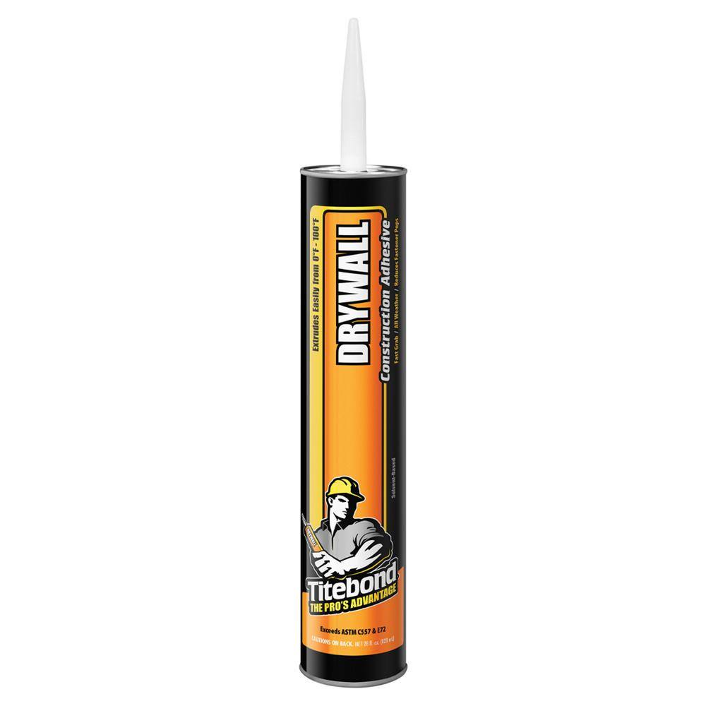 Titebond 28 oz. Solvent-Based Drywall Construction Adhesive (12-Pack ...