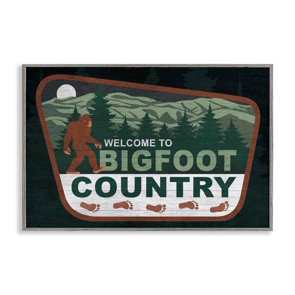 Stupell Industries Welcome Rustic Mythical Creature by Lauren Rader ...