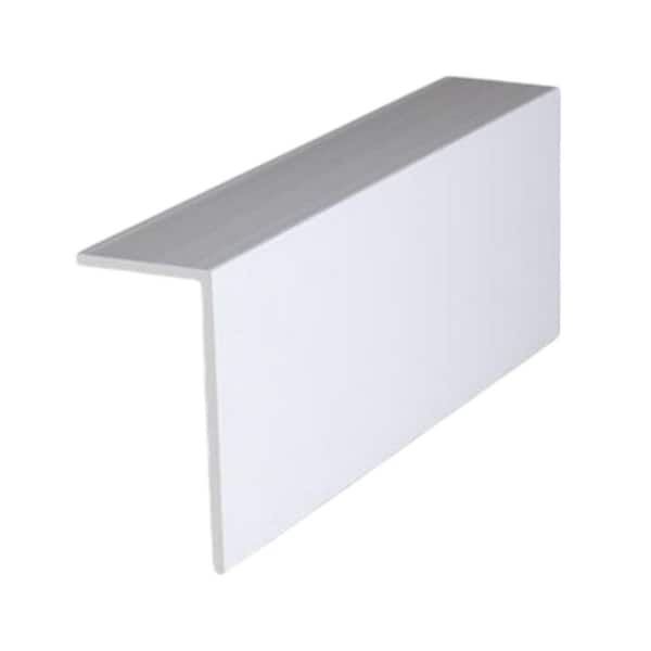 Trim-Tex 1.25 in x .5 in x10 ft. Vinyl Architectural Drywall L Trim ...