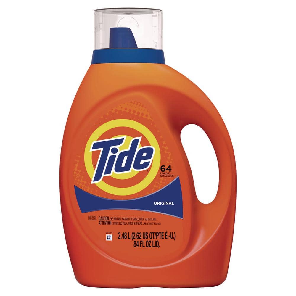 Tide Original Scent Bottle Liquid Laundry Detergent 64-Loads, 4/Carton, 84 fl. oz. PGC40218 ...