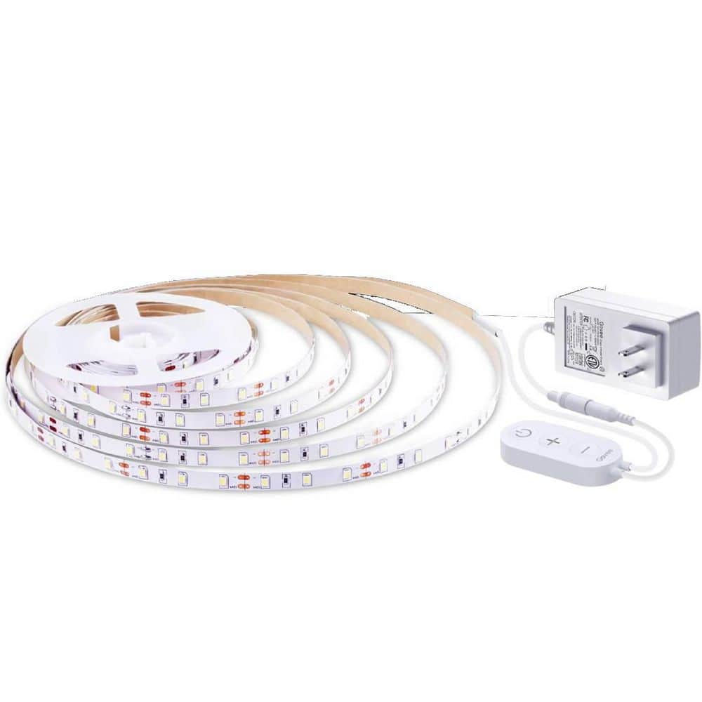Yichuhaoxi Strip Lights 16.4 ft. Smart Plug-In Dimmable Multi-Color ...