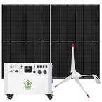 NATURE'S GENERATOR Powerhouse Gold WE 7,200-Watt Electric Switch Solar ...