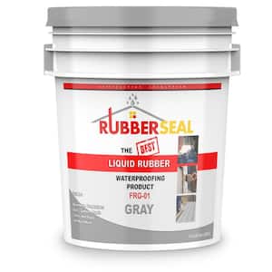 Rubberseal 4.5 Gal. Black Liquid Rubber Waterproof Coating ...