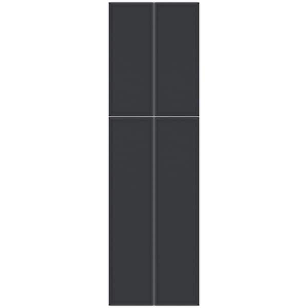 Home Decorators Collection Franklin 23.8 in. W x 0.75 in. D x 84 in. H ...