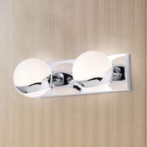 Warehouse of Tiffany Lona 5 in. 1-Light Indoor Matte Black and Matte ...