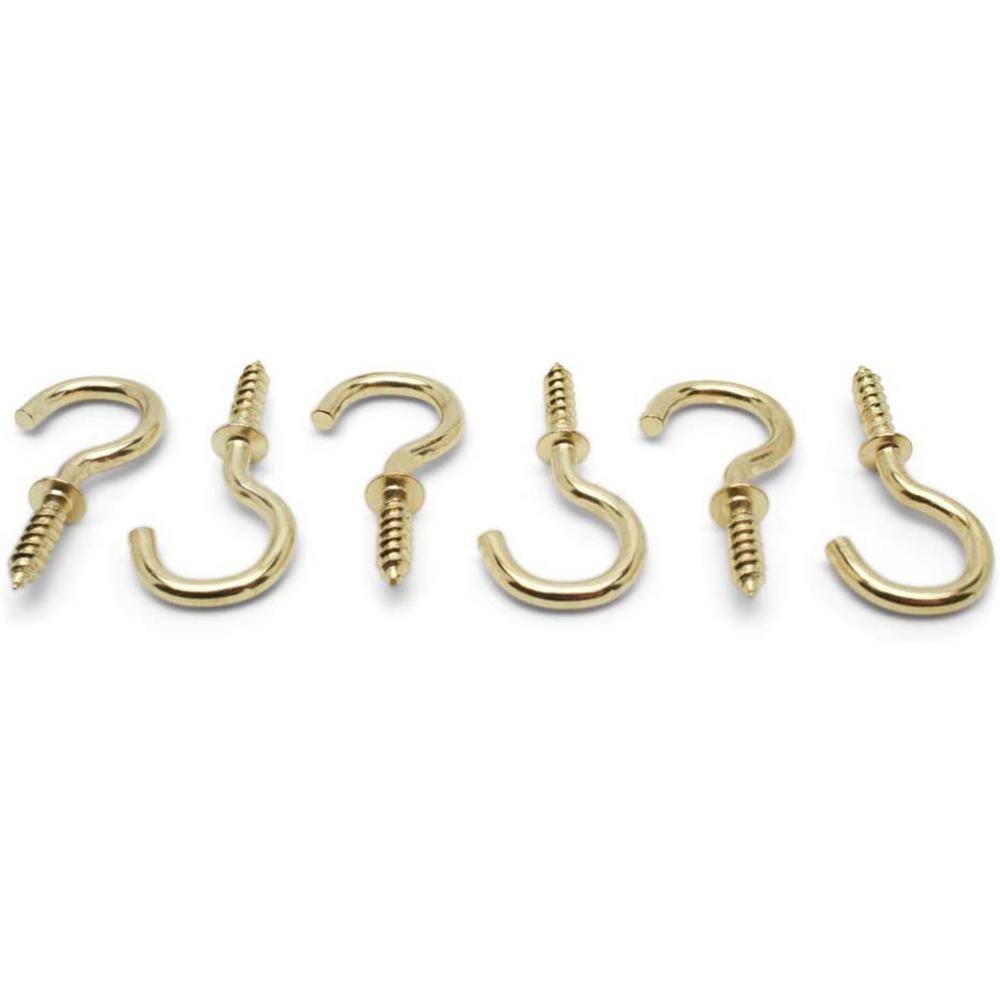 Woodpeckers Crafts Cup Hooks Screw in, 1 in. Pack of 100 MF-HKC-1-P100 ...