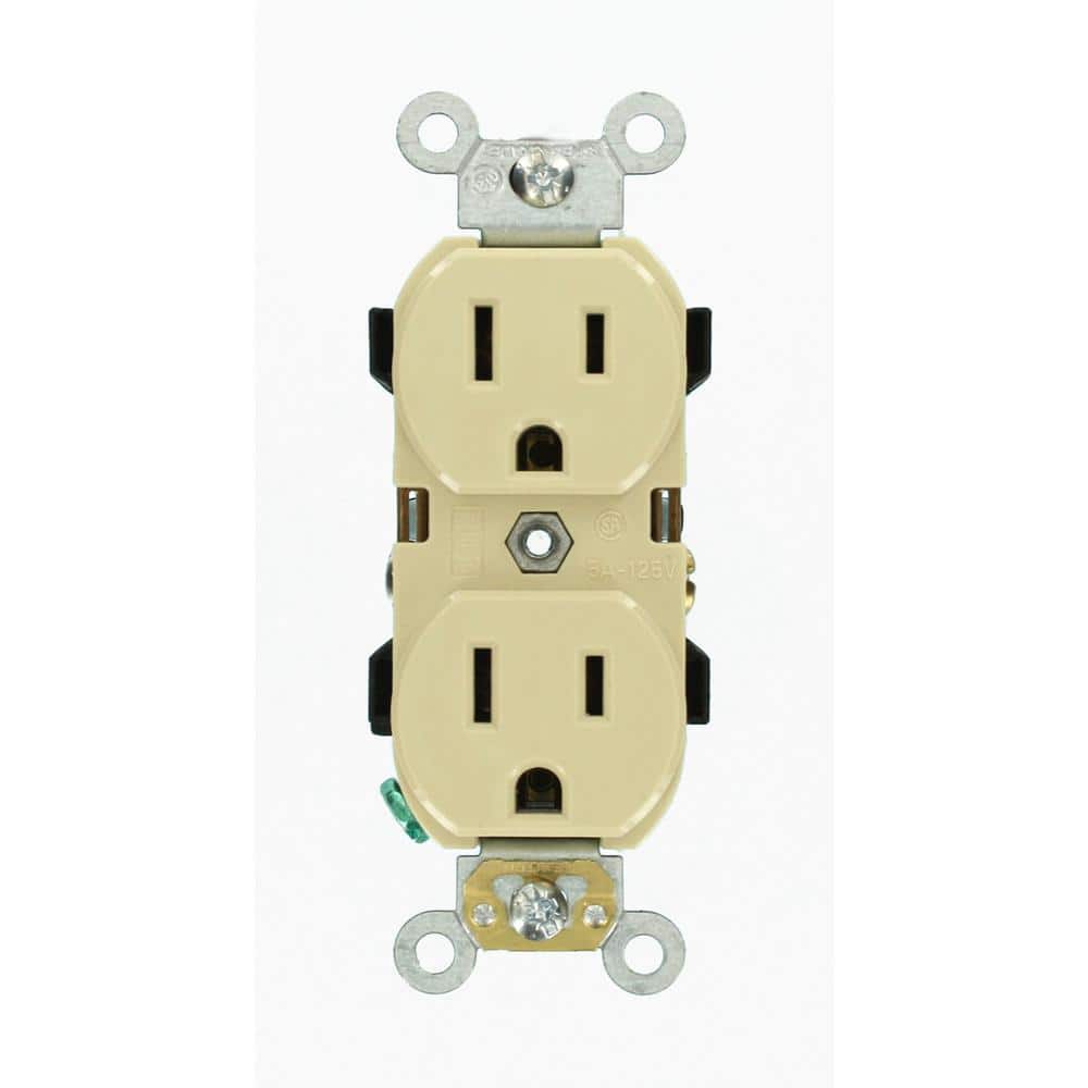 Reviews for Leviton 15 Amp 125 V Industrial Grade Duplex Outlet ...