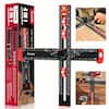 Saker 4-in-1 Drilling Positioning Ruler, Adjustable 13.78in ...