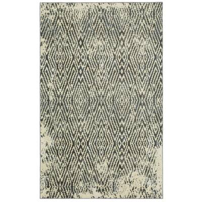Mohawk Home Garden Gate Teal 8 ft. x 10 ft. Geometric Area Rug-045805 ...