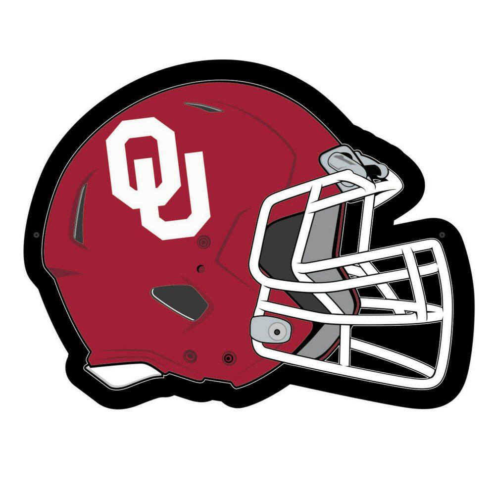Evergreen University of Oklahoma Helmet 19 in. x 15 in. Plug-in LED ...