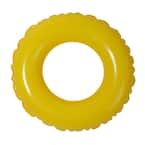 Pool Central 24 in. Yellow Inflatable Inner Tube Float 32039566 - The ...