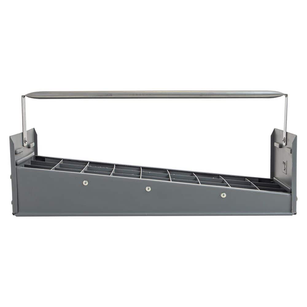 AMERICAN BUILT PRO 27-Compartment Gray Polyethylene Portable Plumbing ...
