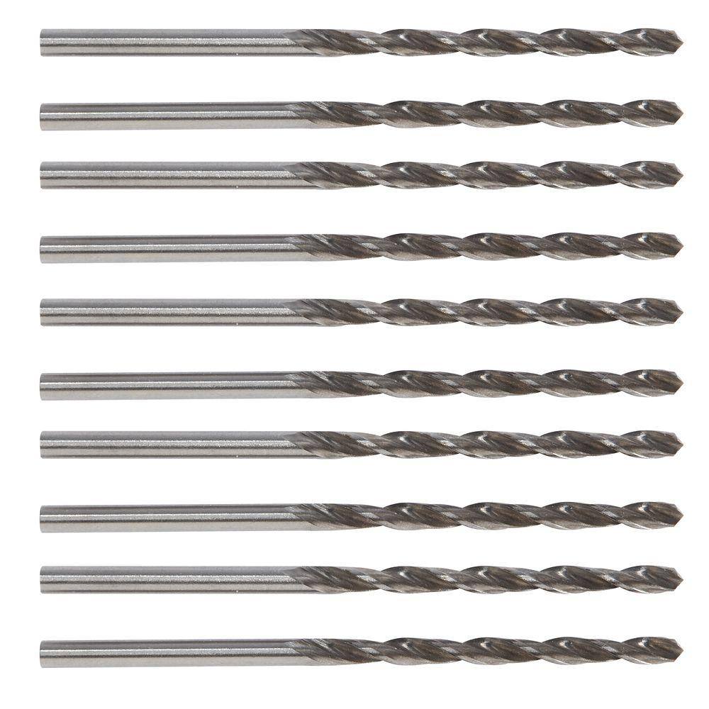 Bosch 1/8 in. x 2-3/4 in. Black Oxide Split Point Jobber Drill Bit Set ...