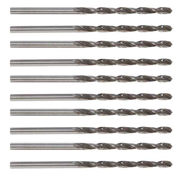 Bosch 1/8 in. x 2-3/4 in. Black Oxide Split Point Jobber Drill Bit Set ...