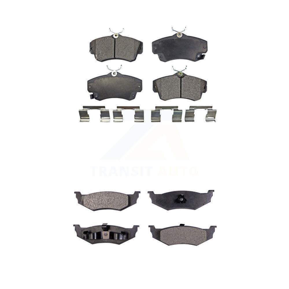 TEC Front Rear Ceramic Brake Pads Kit For Chrysler PT Cruiser Dodge ...