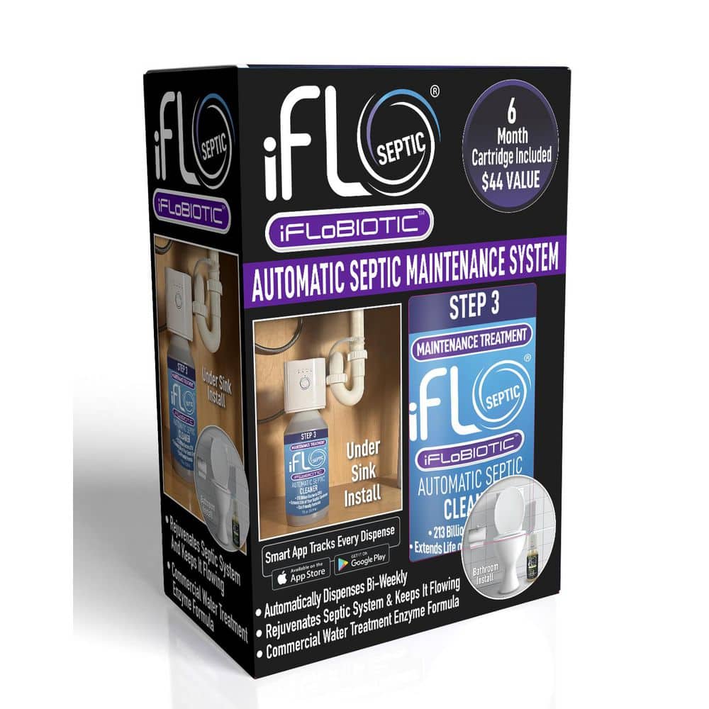 iFLO Septic Maintenance Kit, 6 months iFLOSEPTICKIT02 - The Home Depot