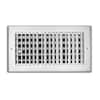 TruAire 18 in. x 8 in. Steel Adjustable 1-Way Wall/Ceiling Register ...