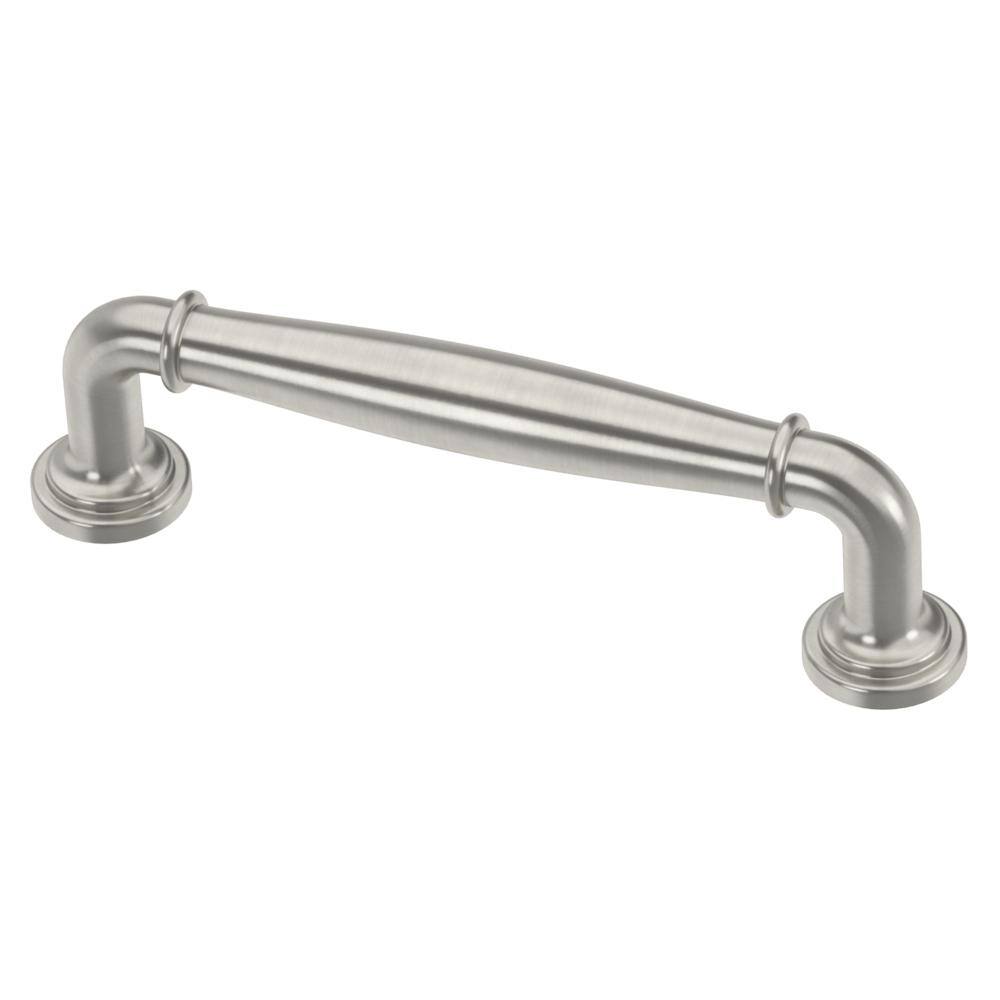 Liberty Classic Elegance 3-3/4 in. (96mm) Center-to-Center Satin Nickel ...