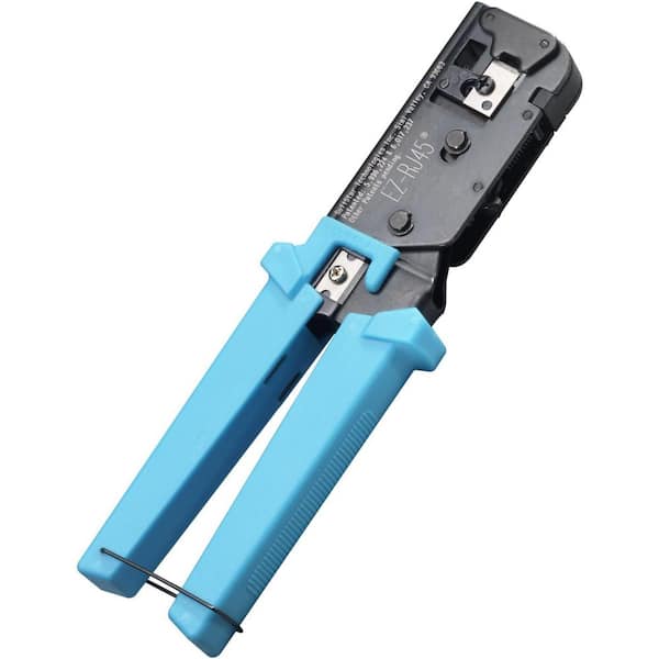 Leviton EZ-RJ45 Cat 6 Plug and Crimp Tool 004-40989-ACT - The Home Depot