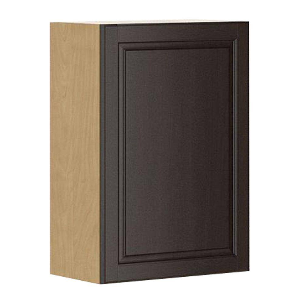 Eurostyle Ready to Assemble 21x30x12.5 in. Naples Wall Cabinet in Maple ...