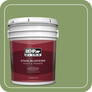 BEHR PREMIUM PLUS 8 oz. #M370-5 Agave Plant Semi-Gloss Interior ...