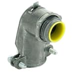 Commercial Electric 1/2 in. Flexible Metal Conduit (FMC) 90-Degree ...