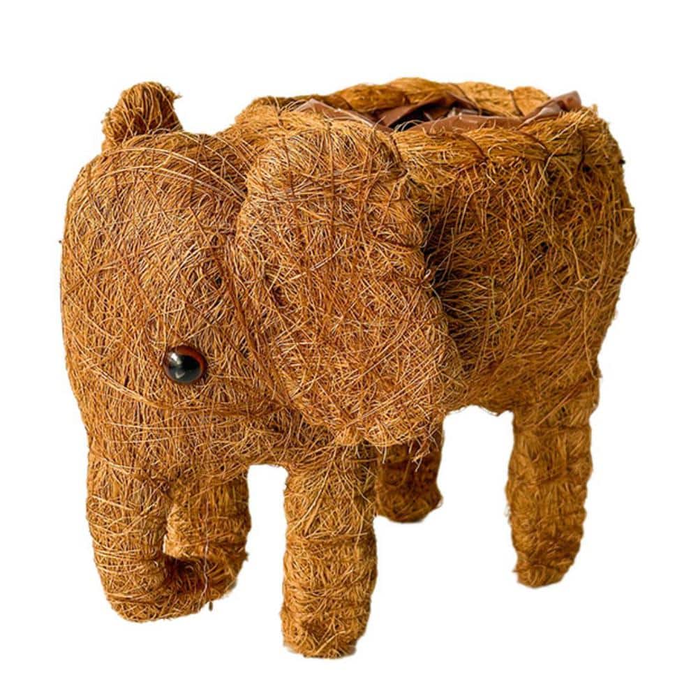 Pride Garden Products AquaSav Coco Critter Elephant fits 4 in drop-in ...