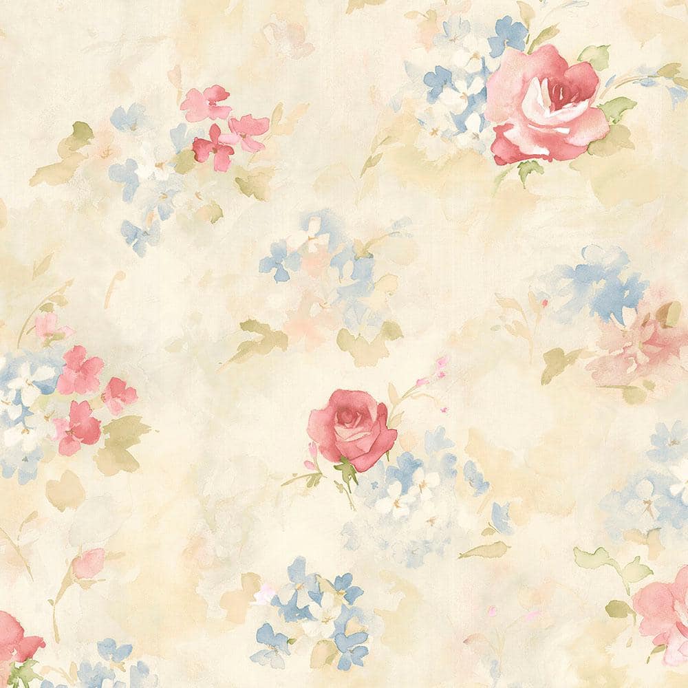 Norwall Morning Dew Vinyl Roll Wallpaper (Covers 55 sq. ft.) AB42418 ...