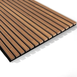 Reviews for Art3d 4/5in. x 2ft. x 4ft. Teak Slat MDF Decorative ...
