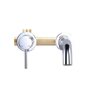 ALEASHA Single-Handle Wall Mounted Bathroom Sink Faucet in Oil Rubbed ...