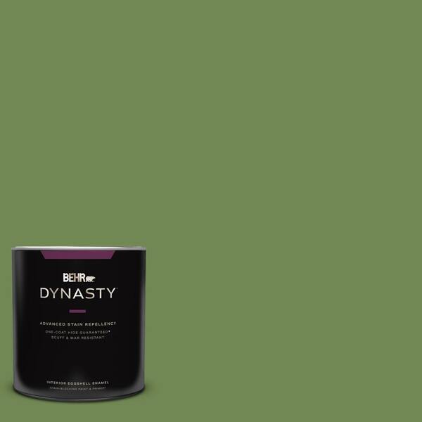 BEHR DYNASTY 1 qt. #M370-6 Snip of Parsley Eggshell Enamel Interior ...