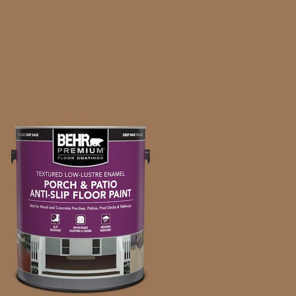 BEHR PREMIUM 1 gal. #N150-7 Chocolate Therapy Textured Low-Lustre ...