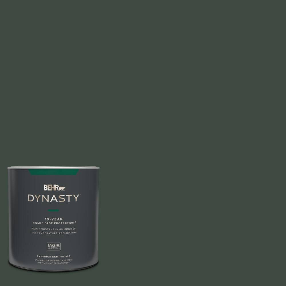 BEHR DYNASTY 1 qt. #PPF-54 Trellised Ivy Semi-Gloss Exterior Stain ...