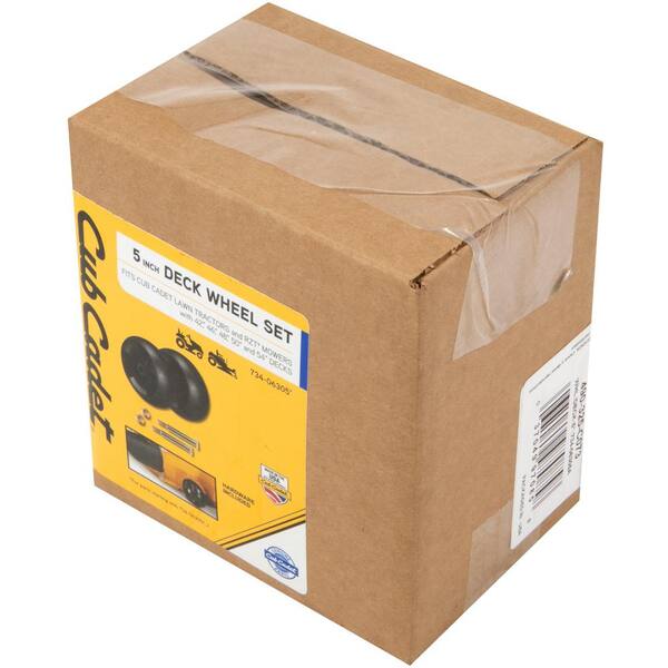 Cub Cadet Lawn Mower Blades CheeMuii 6-Pack Lawn Mower Deck Wheel Kit ...