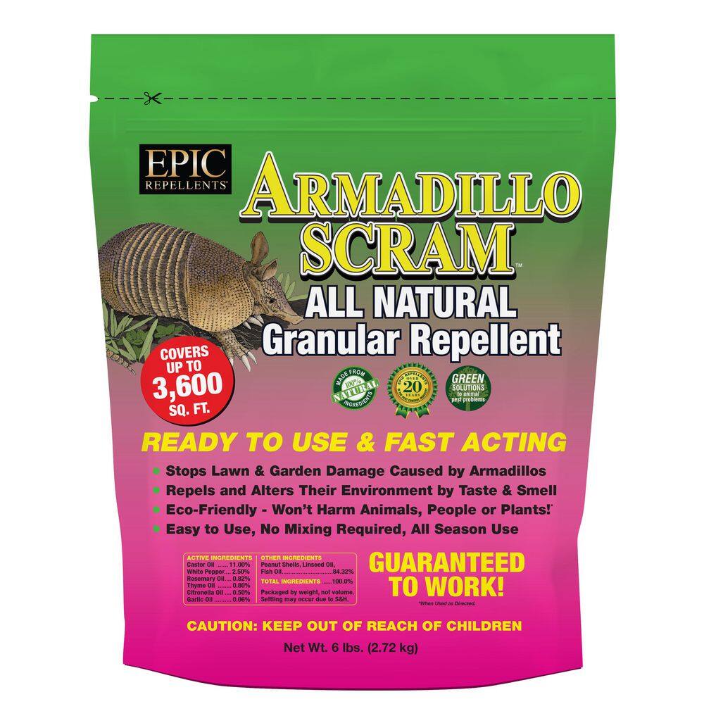 EPIC REPELLENTS Armadillo 6 lbs. Repellent Granular Bag 17006 - The ...