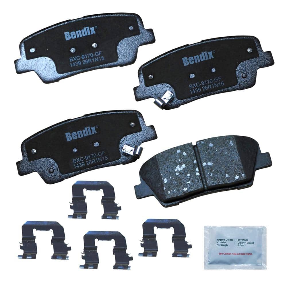 Bendix Premium Copper Free Disc Brake Pad Set CFC1439 - The Home Depot