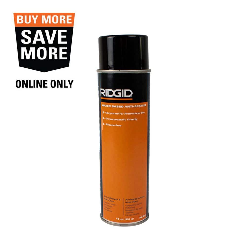 RIDGID Welding Anti-Spatter Spray-14.5 Oz. RAS16 - The Home Depot