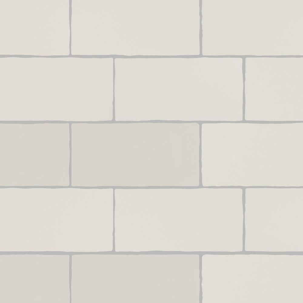 Daltile Farrier Andalusian Grey 2-1/2 in. x 5 in. Glazed Ceramic Wall ...