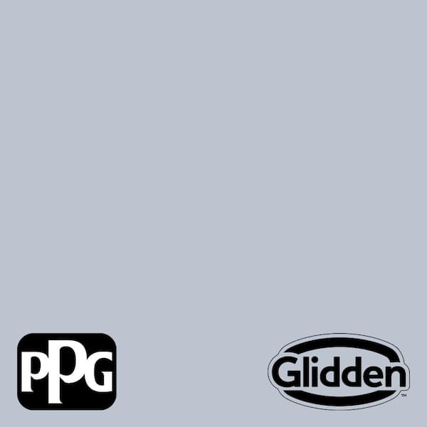 Glidden 8 oz. PPG1041-4 Blue Dolphin Satin Interior Paint Sample ...