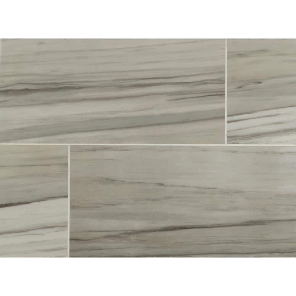 Reviews for MSI Lindell Celeste 12 in. x 24 in. Polished Porcelain ...