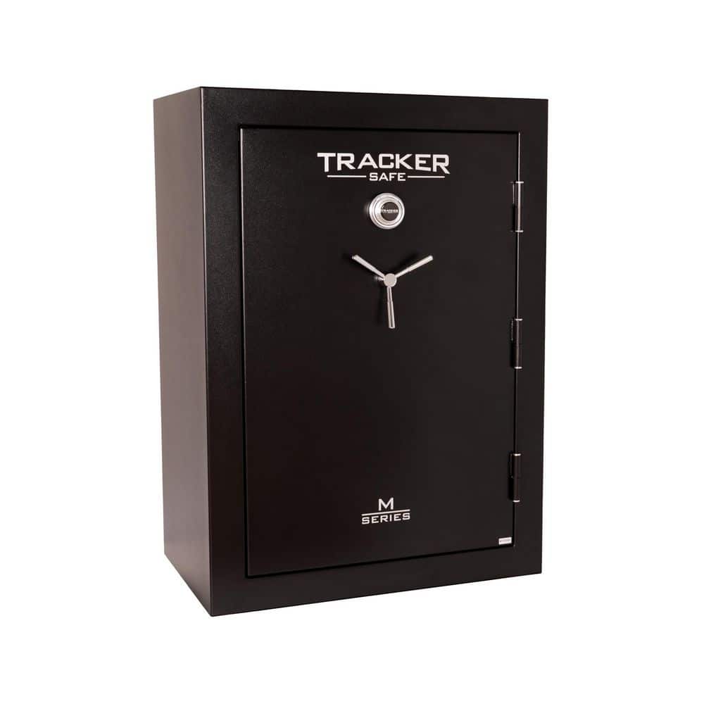Tracker Safe 64-Gun 60 Min Fire-Resistant Combination/Dial Lock, Black ...