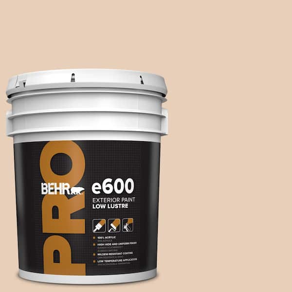 BEHR PRO 5 gal. #ECC-16-1 Floral Bluff Low Luster Exterior Paint ...