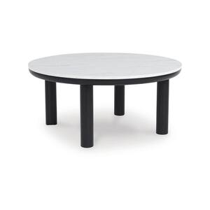 Signature DESIGN BY ASHLEY Caitbrook 40 in. Gray Round MDF Coffee Table ...