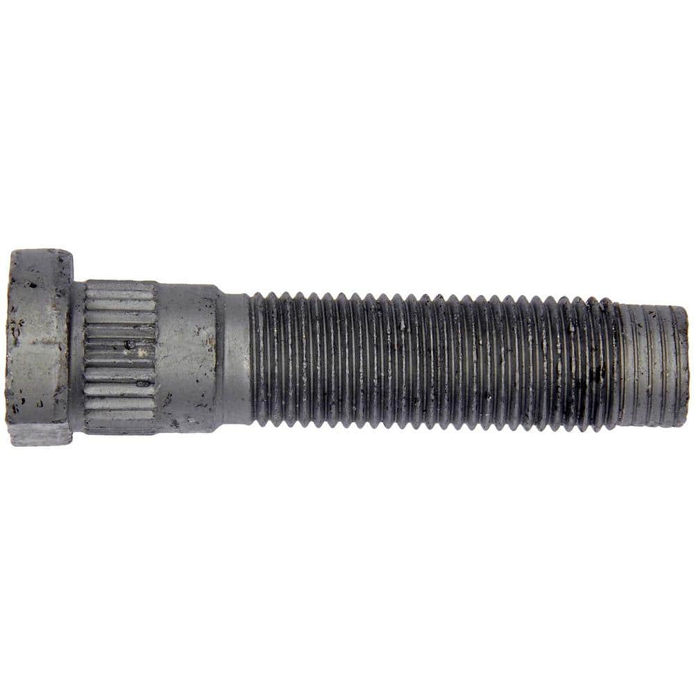 Autograde 1/2-20 Serrated Wheel Stud - .550 In. Knurl, 2.2 In. Length ...