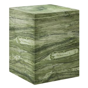 Reviews for MODWAY Jordana Indoor Outdoor Concrete Side Table in Green ...